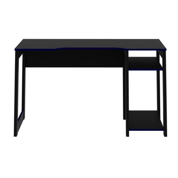 Mesa Gamer para Computador Me4152 Trevalla Azul e Preto | MadeiraMadeira