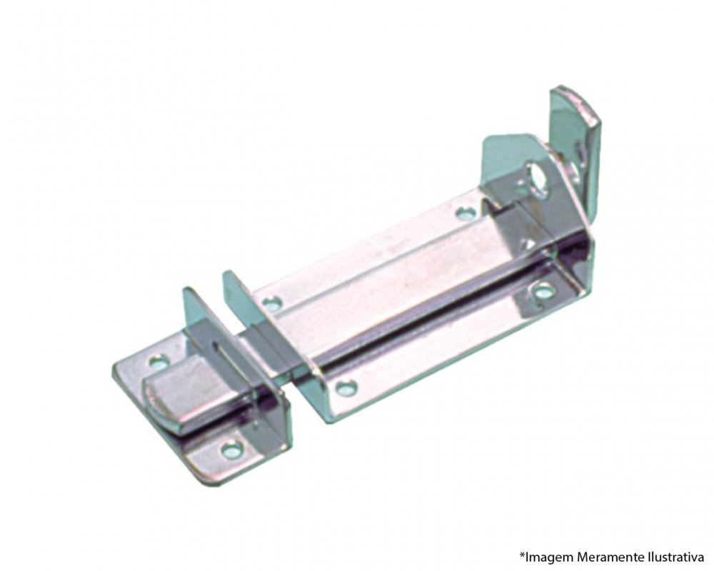Fecho Porta Cadeado Inca Nr 5 160x50mm | MadeiraMadeira