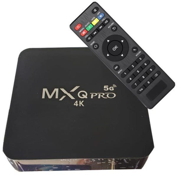 Smart TV Box 4K Ultra Hd Wi-Fi Android HDMI - Mxq Pro | MadeiraMadeira