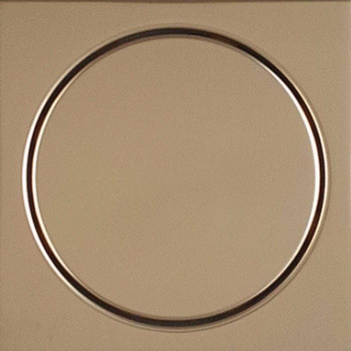 Ralo Elegance Ouro Mate - Mozaik (inox Escovado) (12,5x12,5cm ...
