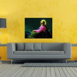 Quadro Decorativo Jesus Cristo 80x60cm. | MadeiraMadeira