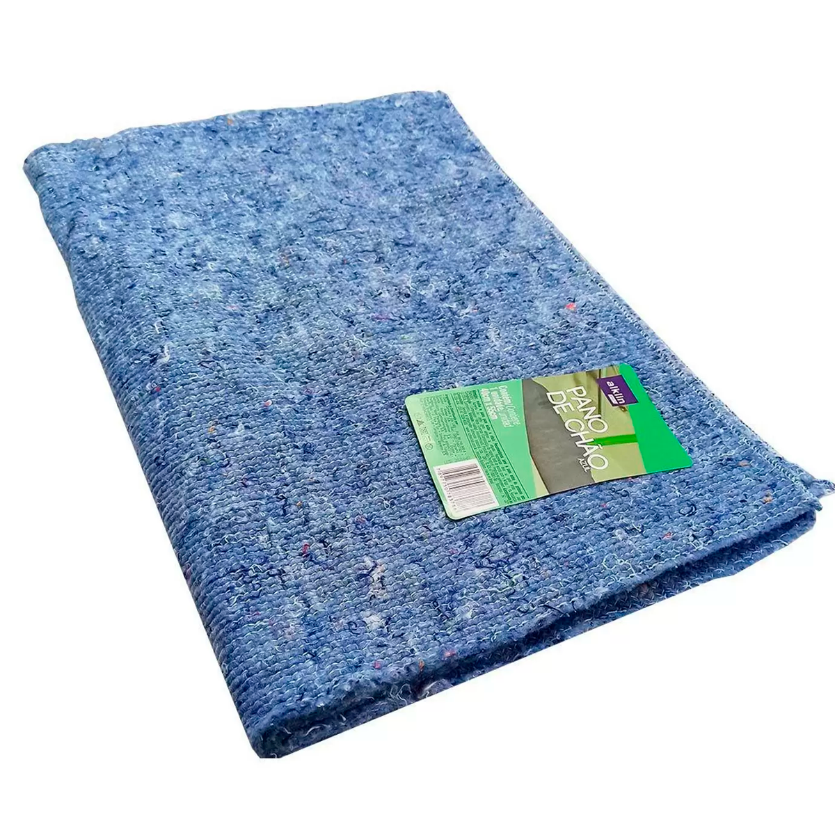 Kit De Pano De Chão Alklin Azul Com 6 Unidades 40cm X 60cm | MadeiraMadeira