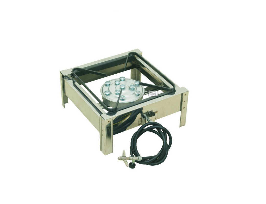 Fogão Inox Semi-Industrial 1 Boca E032- Estilofer | MadeiraMadeira