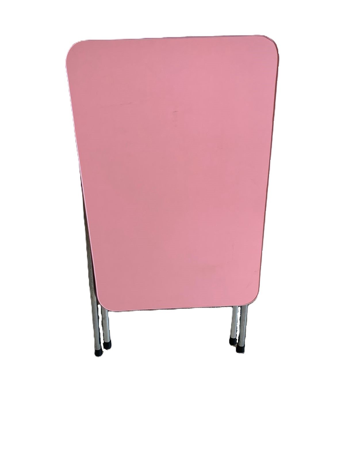 Mesa Auxiliar Dobrável Retangular 40x50x60cm - Rosa | MadeiraMadeira