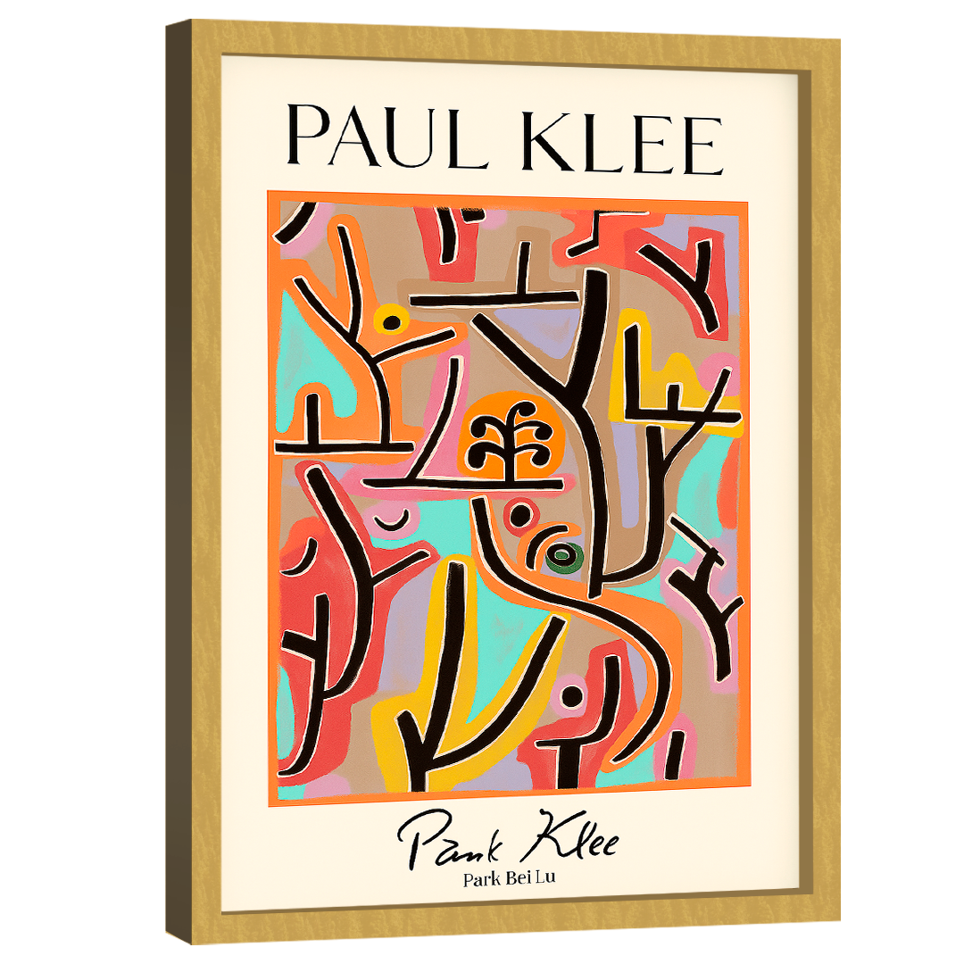 Quadro Decorativo Paul Klee Park Bei Lu | MadeiraMadeira