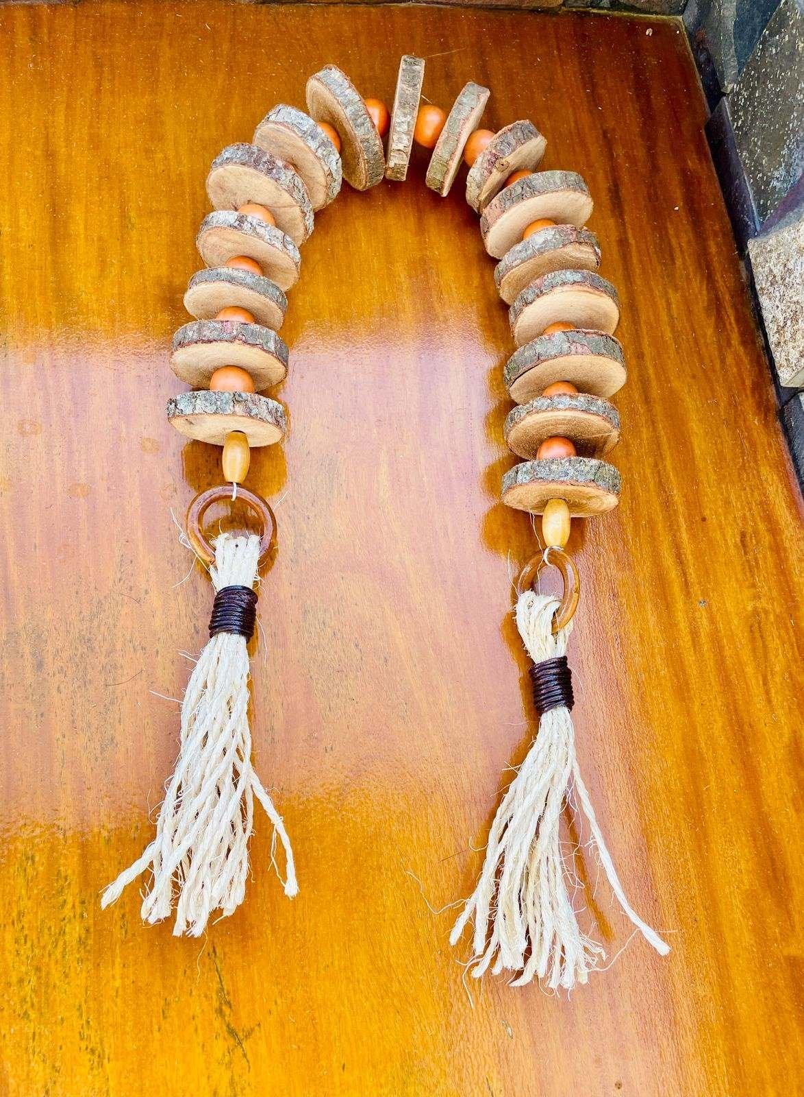 Colar de Mesa Rústico Modelo Lisa Tereza Arts Lisa Rústico | MadeiraMadeira