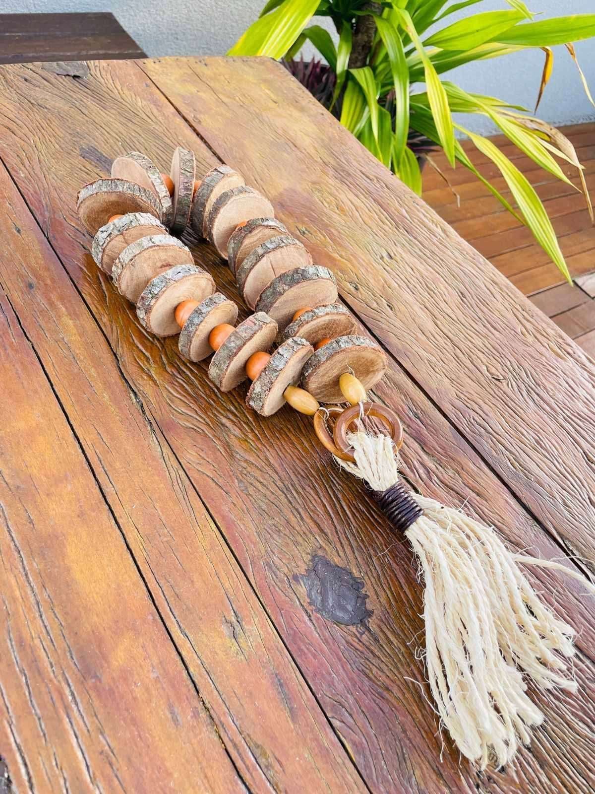 Colar de Mesa Rústico Modelo Lisa Tereza Arts Lisa Rústico | MadeiraMadeira