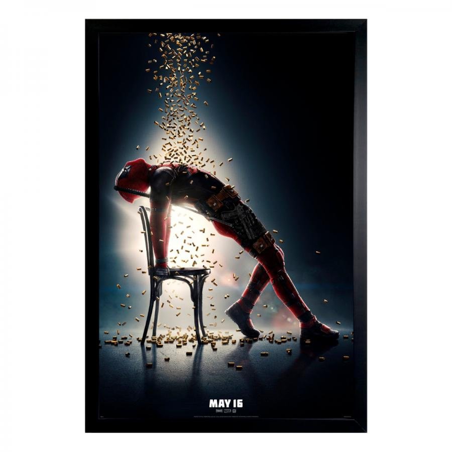 Quadros decorativos deadpool flashdance | MadeiraMadeira