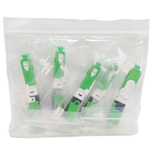 Fast Connector Sc/Apc com Clip e Trava Cf-5204A-A Embalagem C/10 - Pc / 10 | MadeiraMadeira