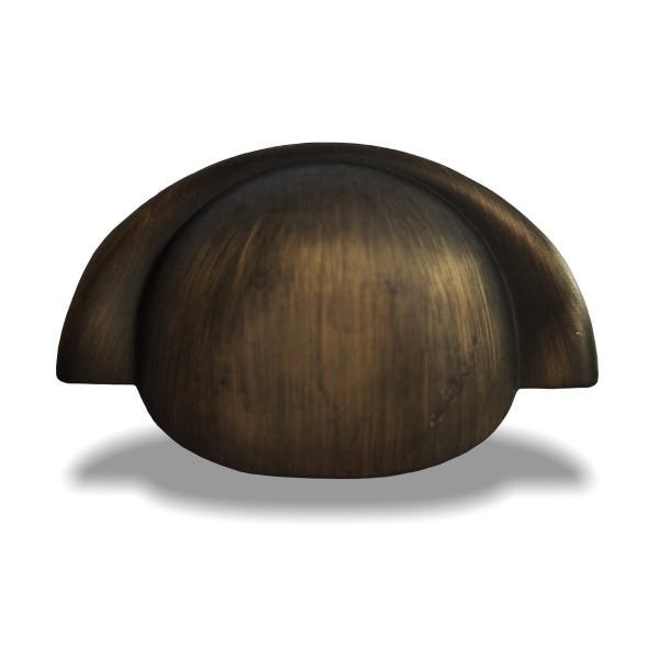 4 Puxador Concha Antique Fosco Para Móveis Entre Furos 64mm ...