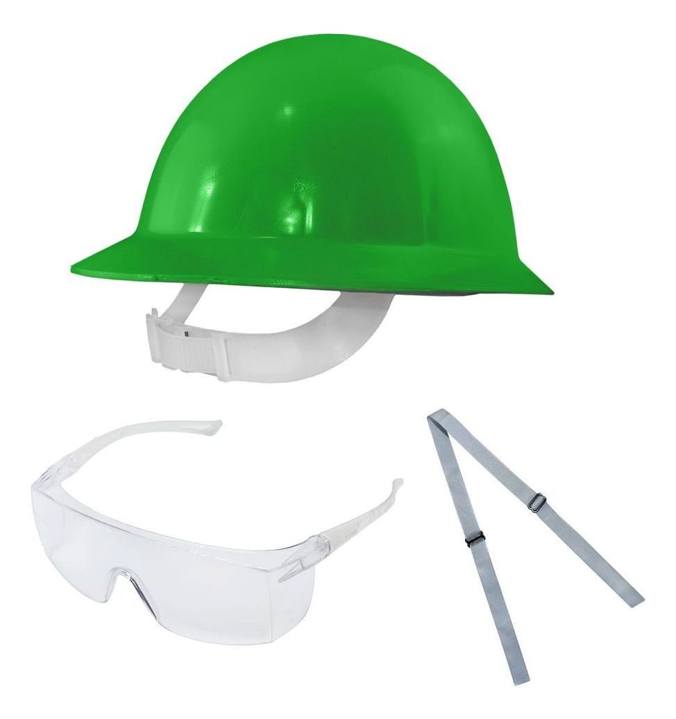Kit 5 Un Capacete Verde - Verde - Deltaplus Verde | MadeiraMadeira