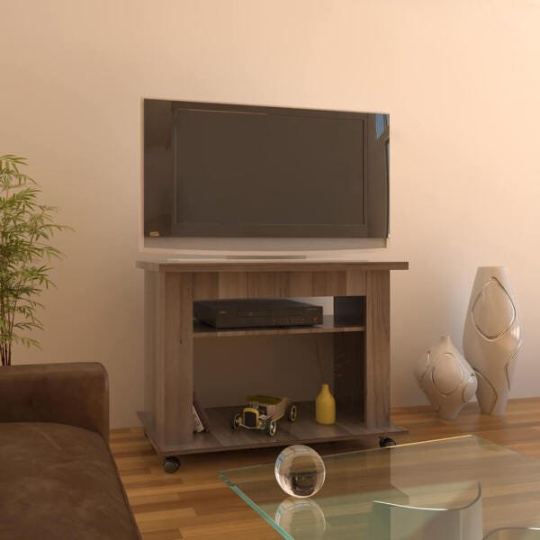 Rack para TV até 32 Polegadas 90cm Carvalho Lilies Móveis | MadeiraMadeira