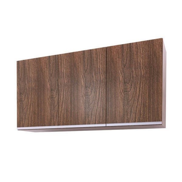 Armário Aéreo Suspenso 3 Portas Carvalho Lilies Móveis | MadeiraMadeira