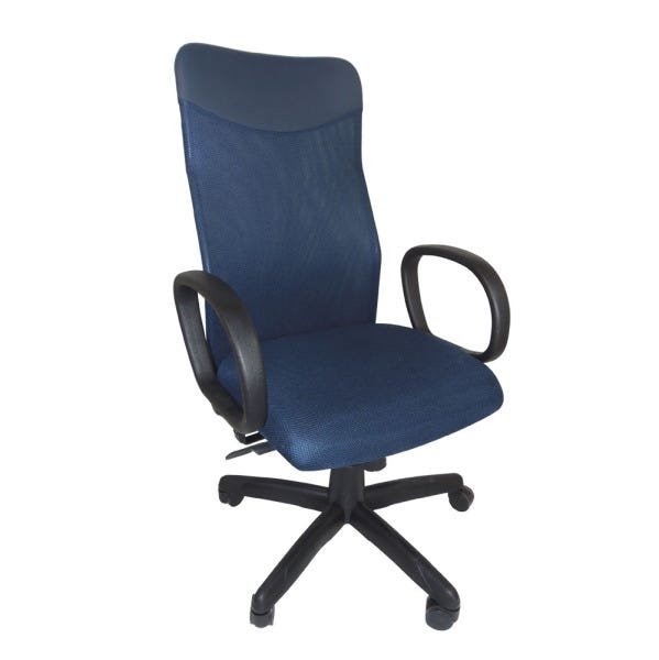 Cadeira Maya Presidente Extra Giratória Tela Mesh Reclinavel Escritório ...