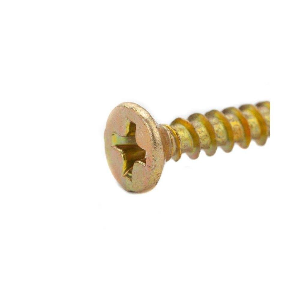 Parafuso Cabeça Chata Phillips 4 X 30 Mm 2500 Unidades Belenus ...