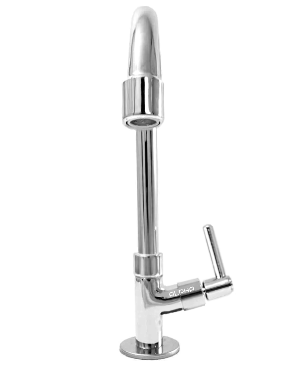 Torneira Cozinha Bancada B. Móvel Alta Metal 1169 C-72 | MadeiraMadeira