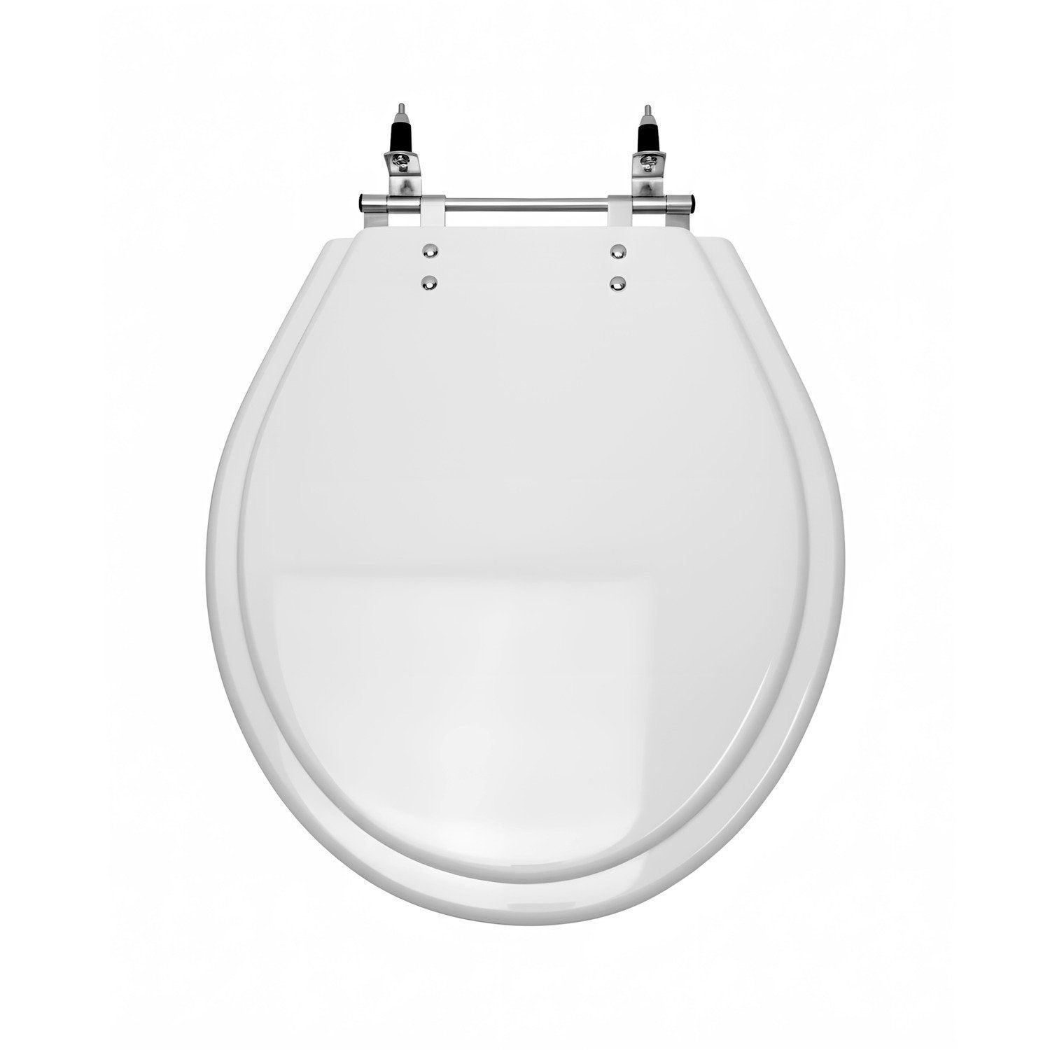 Assento Sanitário Poliéster Fenix Ravena/Studio Gelo Branco ...
