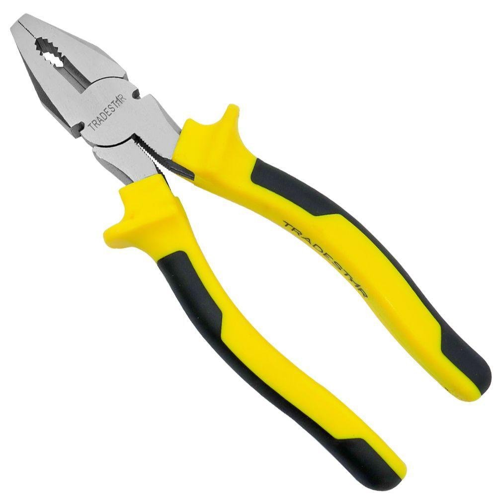 Alicate Universal 8 Polegadas Pro Eletricista Tradestar | MadeiraMadeira