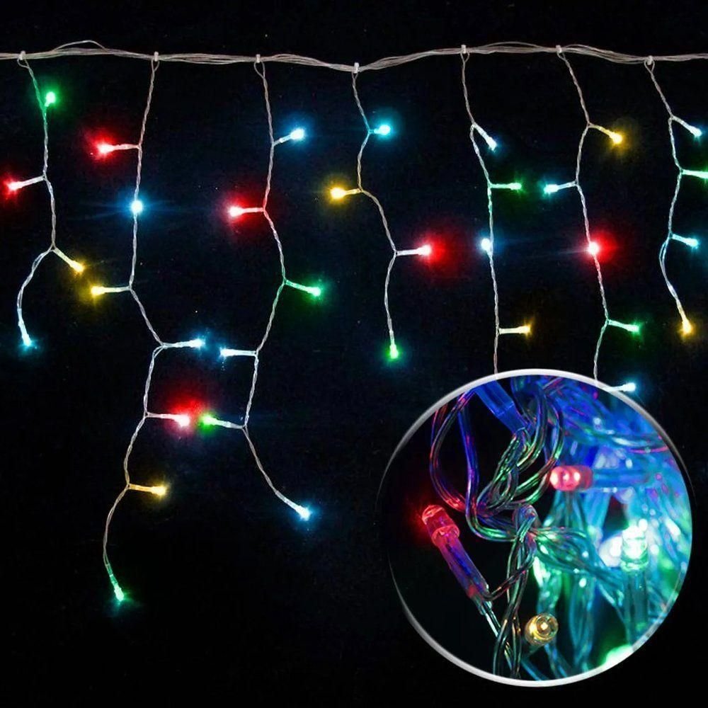Cascata Pisca-pisca 200lamp Led Color 8f 220v | MadeiraMadeira