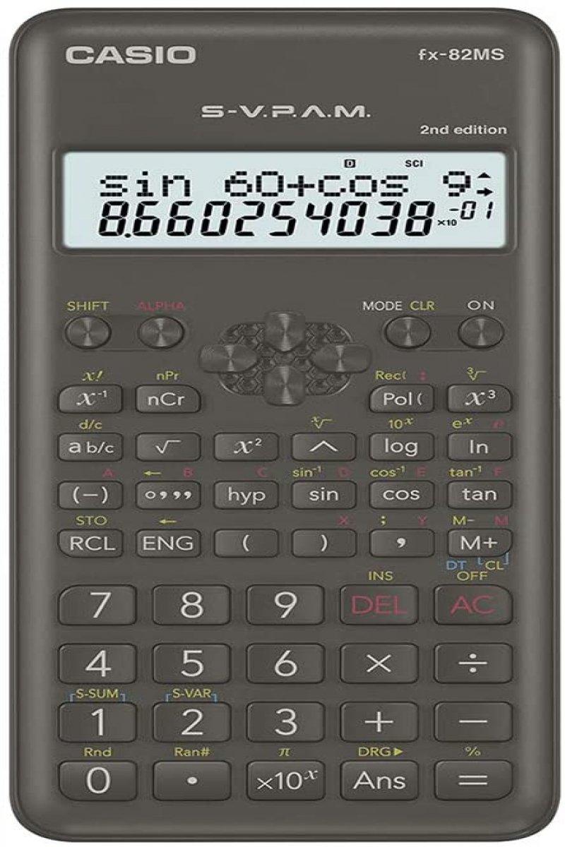 Calculadora Científica De Bolso Casio Fx-82ms 240 Funções | MadeiraMadeira