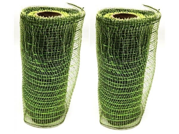 Kit Tela Decoração Natal Fita 15cmx5m Verde 2 Peças - Magizi ...