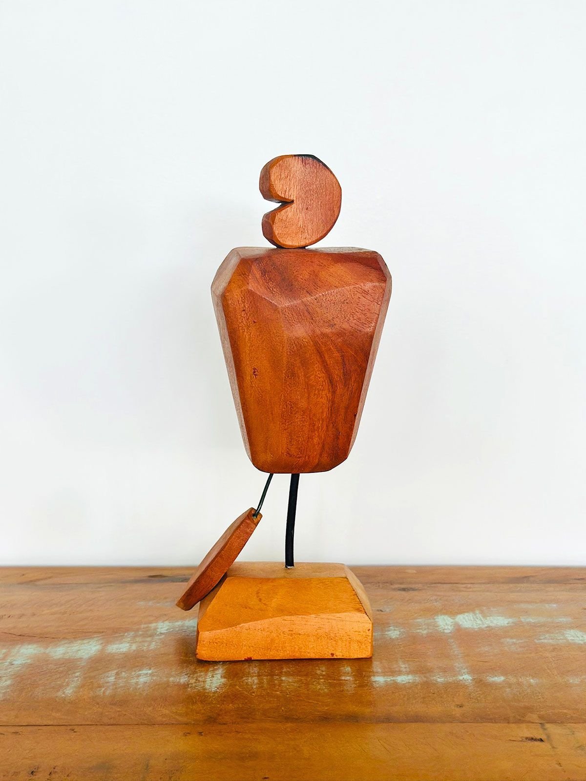 Escultura Caju em Madeira - Decoração Artesanal de Sergipe | MadeiraMadeira