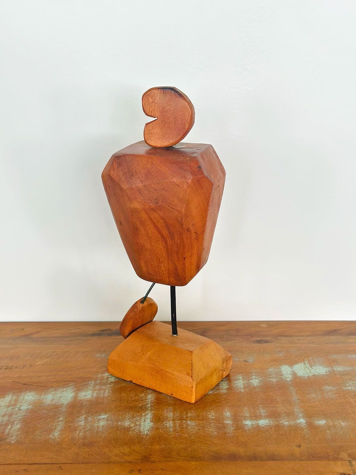 Escultura Caju em Madeira - Decoração Artesanal de Sergipe | MadeiraMadeira