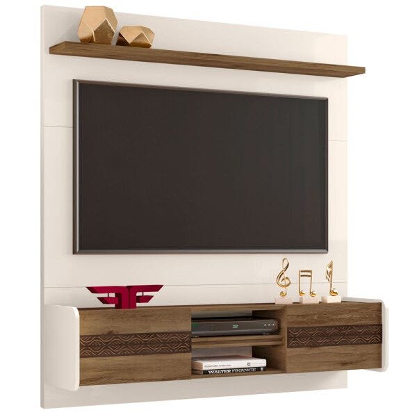 Painel para TV até 55 Polegadas Off White Lord - Frade Movelaria ...