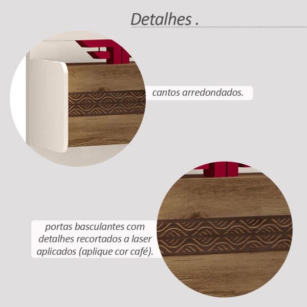 Painel para TV até 55 Polegadas Off White Lord - Frade Movelaria ...