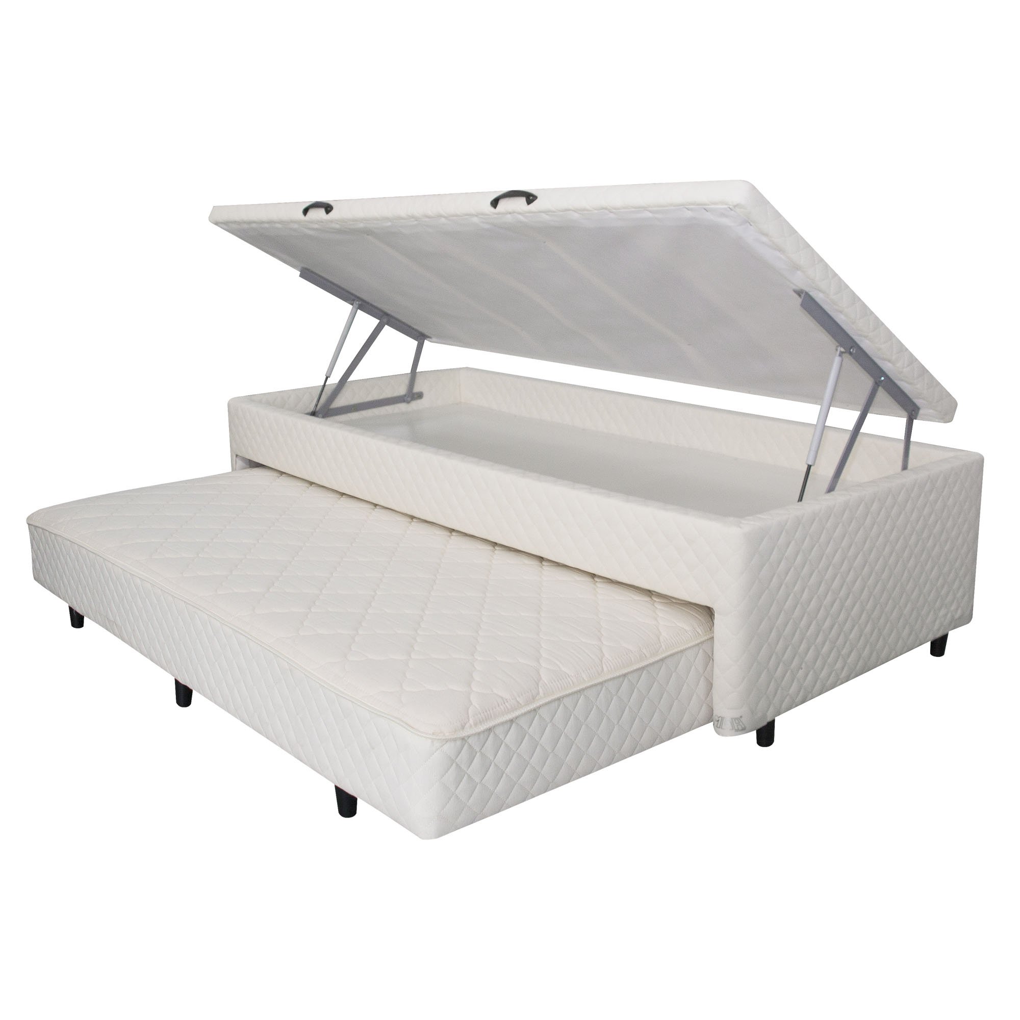 Box 3x1 Mga com Bicama Molejo Sara Bege [Solteiro 088x188cm ...