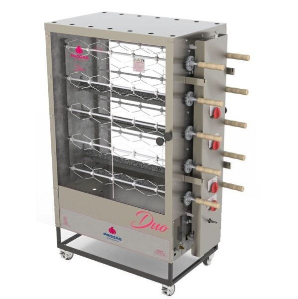 Maquina De Frango Multiuso Pr-6100 Duo 100Kg A Gás Bivolt P39958 - Progas | MadeiraMadeira