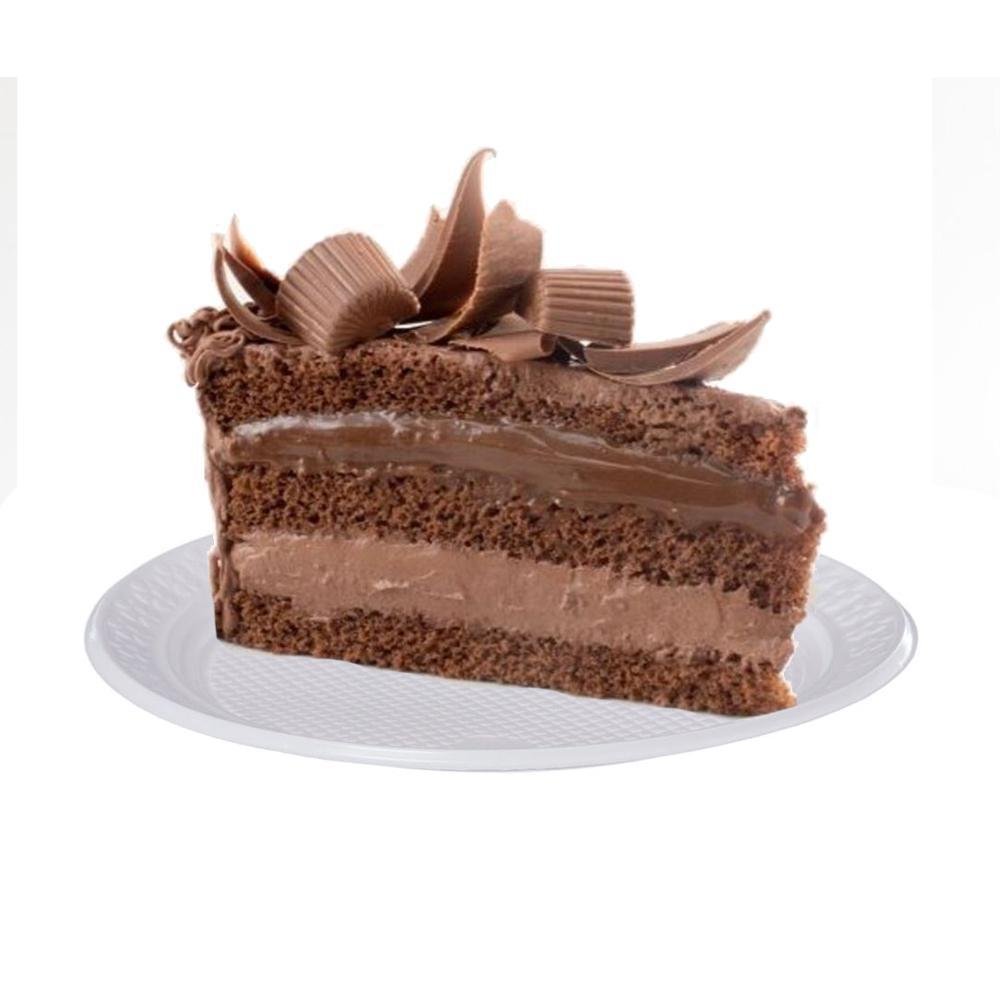 Prato Pratinho em Plástico Branco T15 10un 100 Kit 10 | MadeiraMadeira