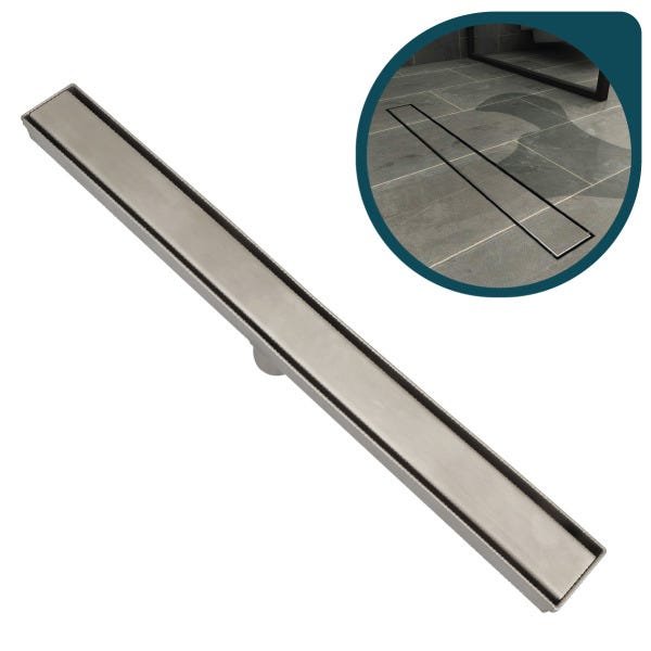 Ralo Linear Inox Invisivel Oculto Retangular 50 Cm Nao É Pvc ...
