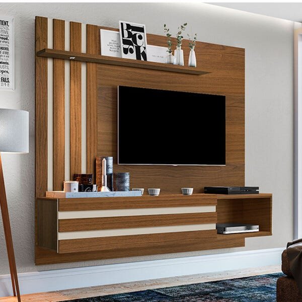 Painel Suspenso para TV até 58 Polegadas São Paulo Móveis Luapa ...