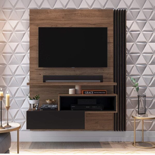 Painel para TV até 55 Polegadas Estilare | MadeiraMadeira