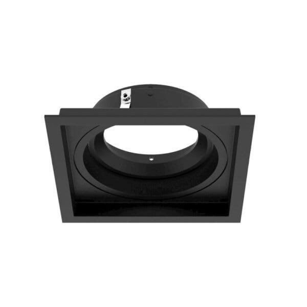 Kit 5 Spots Embutir Orientável Preto Ar70 Il4703 Interlight | MadeiraMadeira