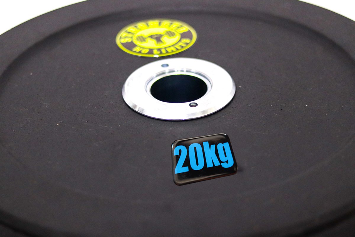 Anilha Bumper 20kg | MadeiraMadeira