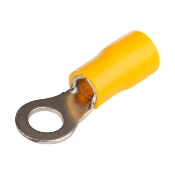 Terminal Olhal Pré-Isolado TPF-6,0-4,3 Amarelo - 100 pçs | MadeiraMadeira