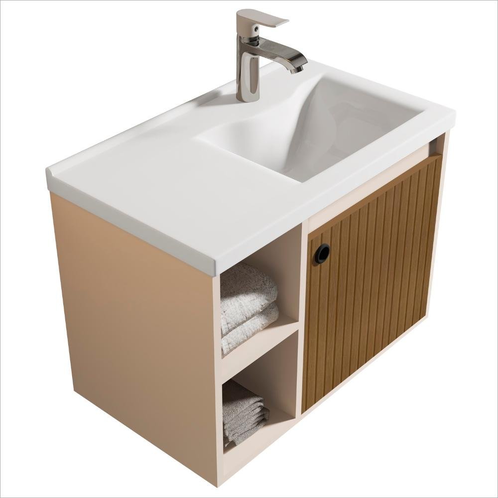 Gabinete P Banheiro C Espelheira e Cuba Adonis Perola Ripado Ofertamo ...