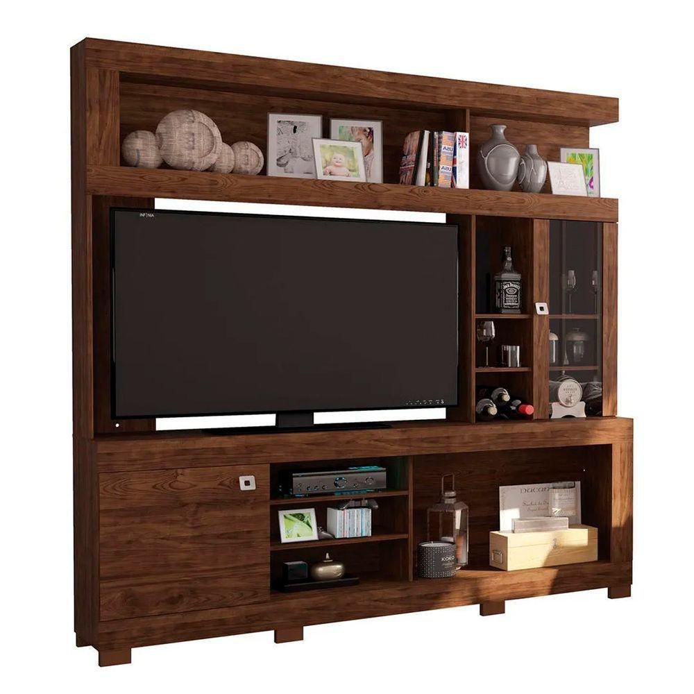 Estante Para Tv Até 55" Polegadas Diplomata Havana | MadeiraMadeira