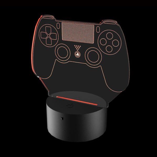 Luminária de Led - Controle PS4 | MadeiraMadeira