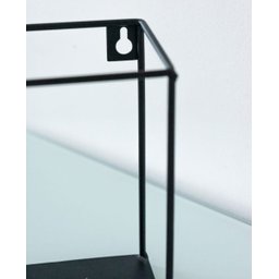 Mini Nicho Preto de Metal | MadeiraMadeira