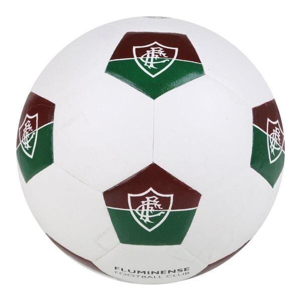 Mini Bola Oficial Do Fluminense Branca Com Escudo Tricolor | MadeiraMadeira