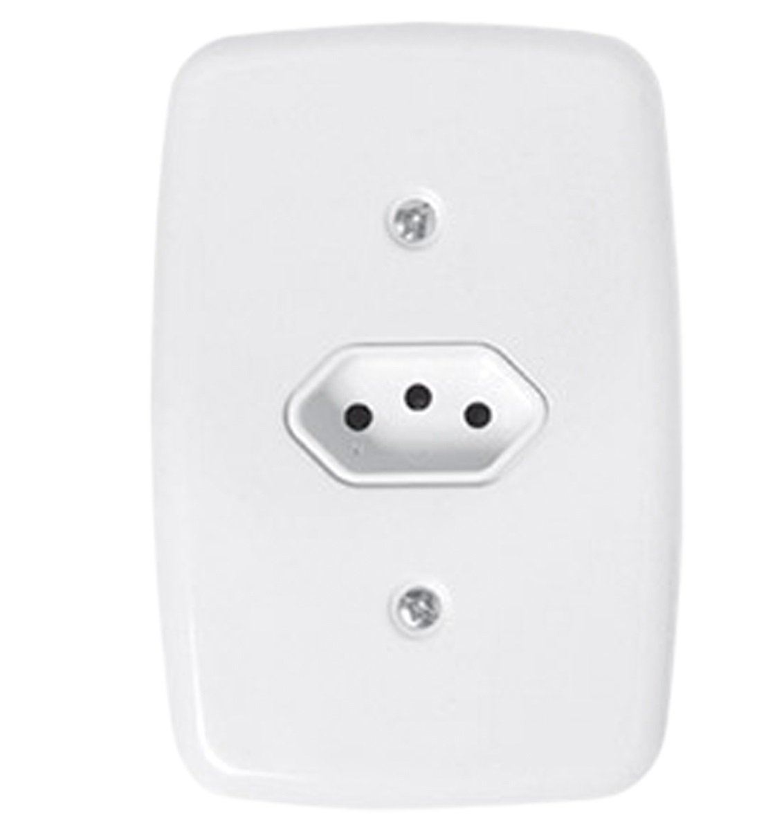 Tomada Simples 20a Ideale Pluzie | MadeiraMadeira