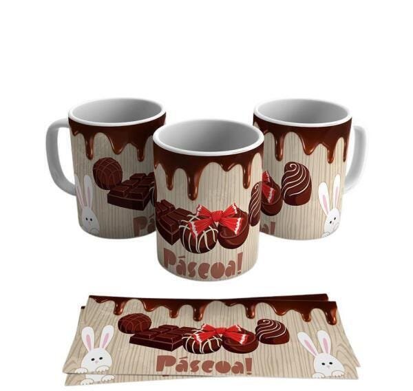 Caneca Personalizada Coelho Da Páscoa 5964 | MadeiraMadeira