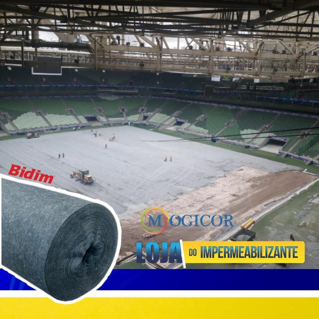 Manta Geotêxtil 20m2 Bidim Original para Drenagem Terrenos | MadeiraMadeira