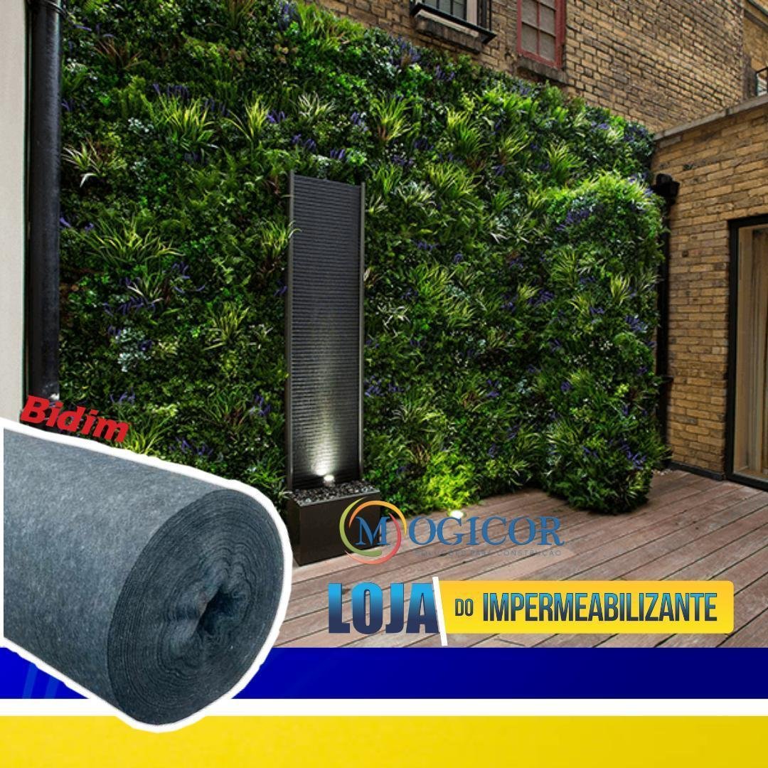 Manta Geotêxtil 20m2 Bidim Original para Drenagem Terrenos | MadeiraMadeira