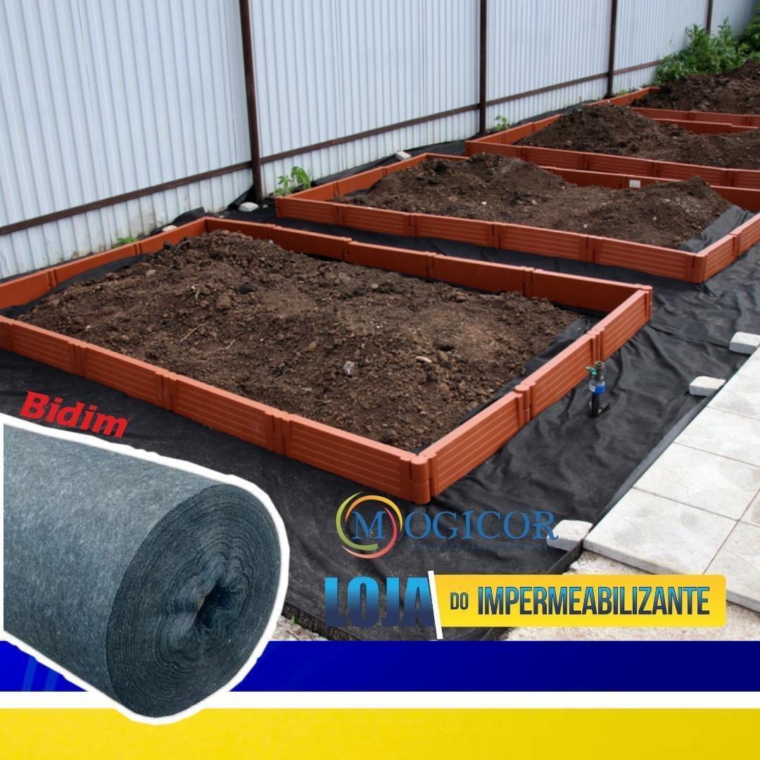 Manta Geotêxtil 20m2 Bidim Original para Drenagem Terrenos | MadeiraMadeira