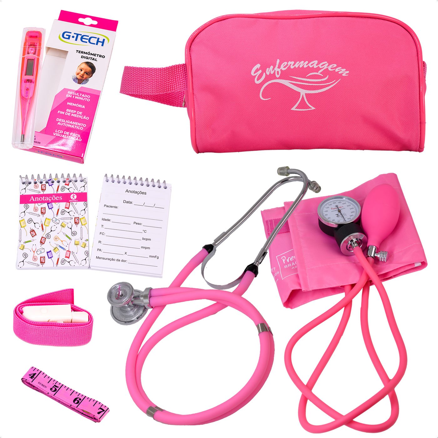 Kit de enfermagem Premium Ref.14 Broonell | MadeiraMadeira