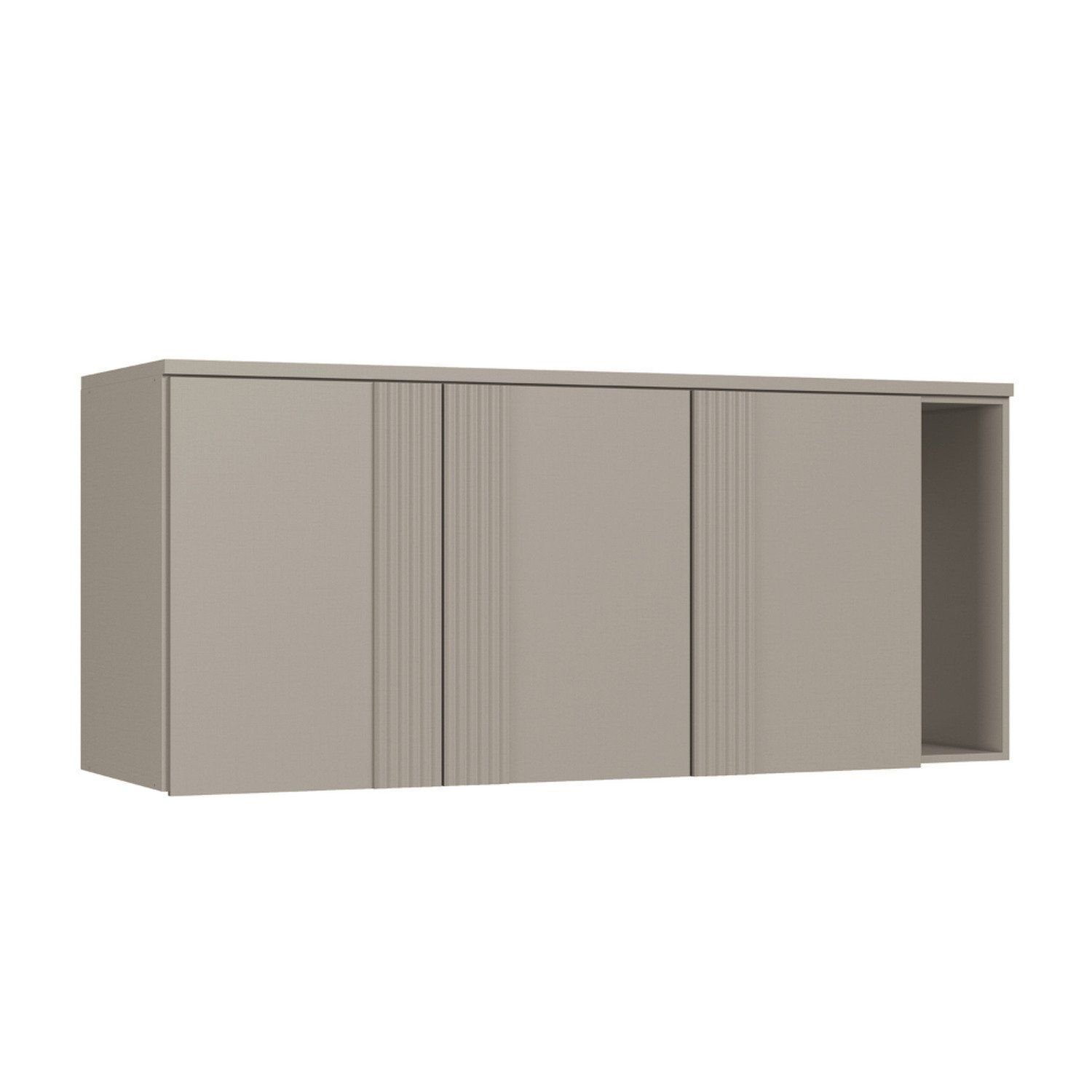 Módulo Guarda-roupa Aéreo 3 Portas Queen Elegance | MadeiraMadeira